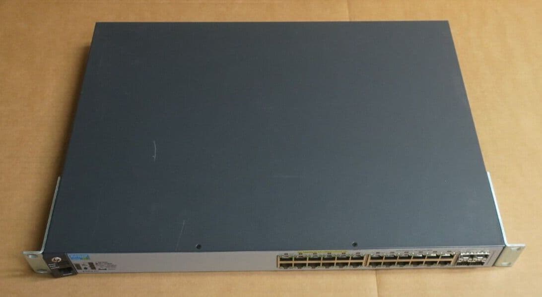 HP Aruba 2530-24G 24x 1GbE PoE RJ45 & 4x 1GbE SFP Port L2 Managed ...