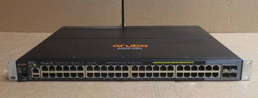 HP Aruba 2920-48G PoE Switch 44x 1Gb PoE RJ45 4x Combo SFP/RJ45 J9729A ...