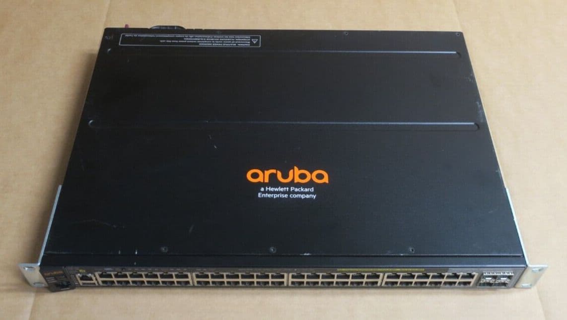 HP Aruba 2920-48G PoE Switch 44x 1GbE PoE RJ45 4x 1GbE Combo SFP/RJ45 ...