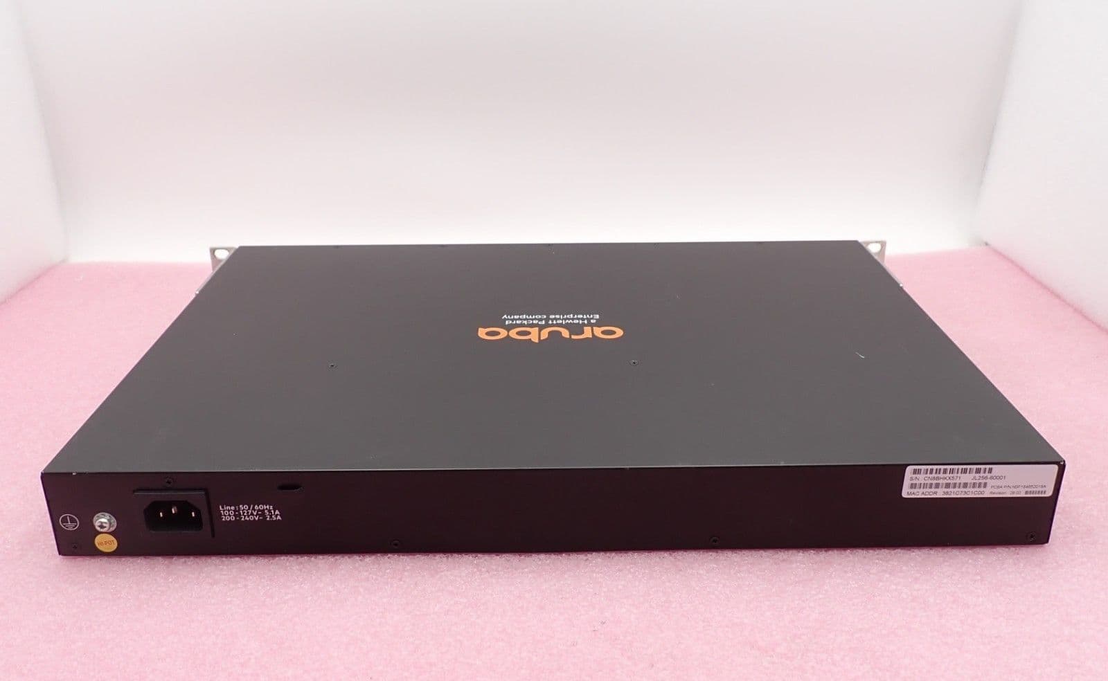 HP Aruba 2930F 48x 1GbE RJ45 PoE 4x 1/10Gb SFP Ports 1U Rack Switch ...