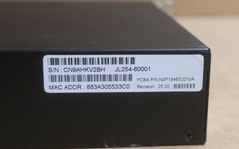 HP Aruba 2930F 48x Gigabit RJ45 4x 1/10GbE SFP Port L3 Managed Switch ...