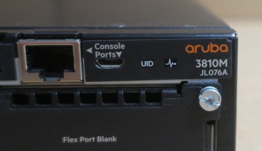 HP Aruba 3810M 40x 1GbE PoE 8x Smart Rate PoE RJ45 Ports 1-Slot Switch ...