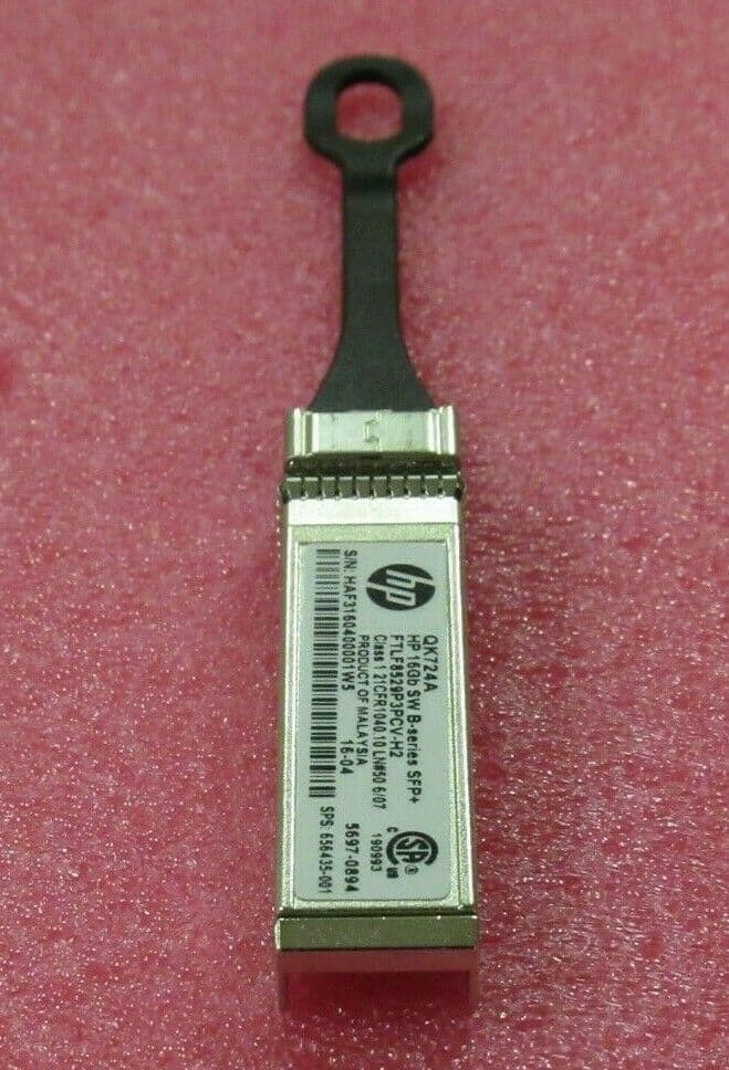 HP B-Series QK724A 656435-001 6GB 850nm SFP FC SW Transceiver Module
