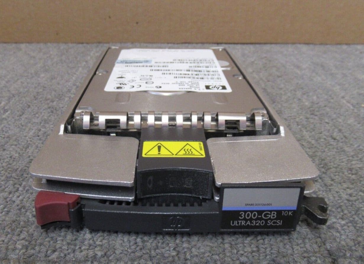 HP BD30087B53 356910-003 300GB 10000RPM U320 SCSI 80P LVD Hot-Swap 3 5" HDD