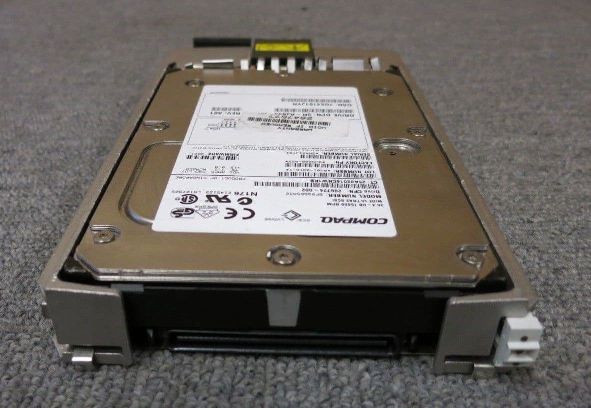 HP BF03665A32 286774-002 36 4GB 15000RPM Ultra3 3 5" SCSI Internal HDD