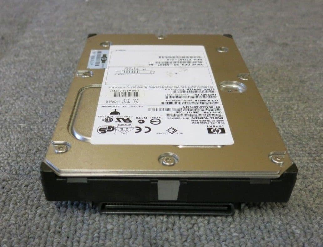 HP BF07285A36 286774-006 72 8GB 15000RPM U320 SCSI 3 5" Internal HDD No ...