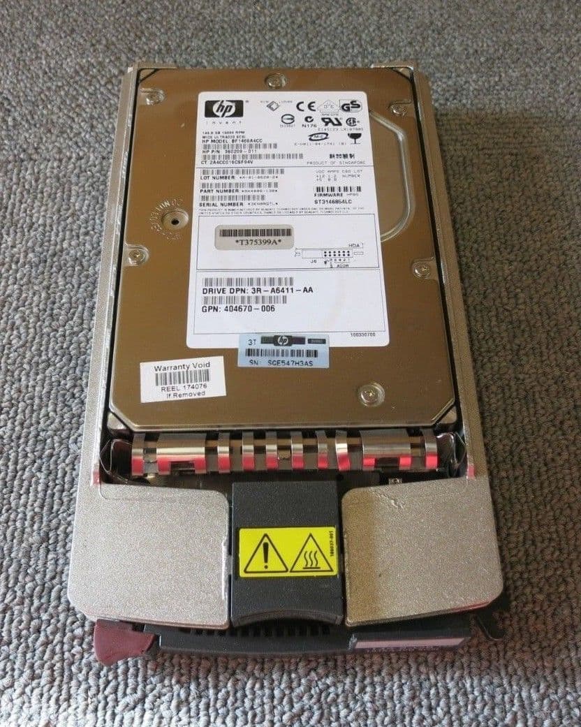 HP BF1468A4CC 360209-011 146GB 15000RPM Wide U320 3 5" SCSI Internal ...