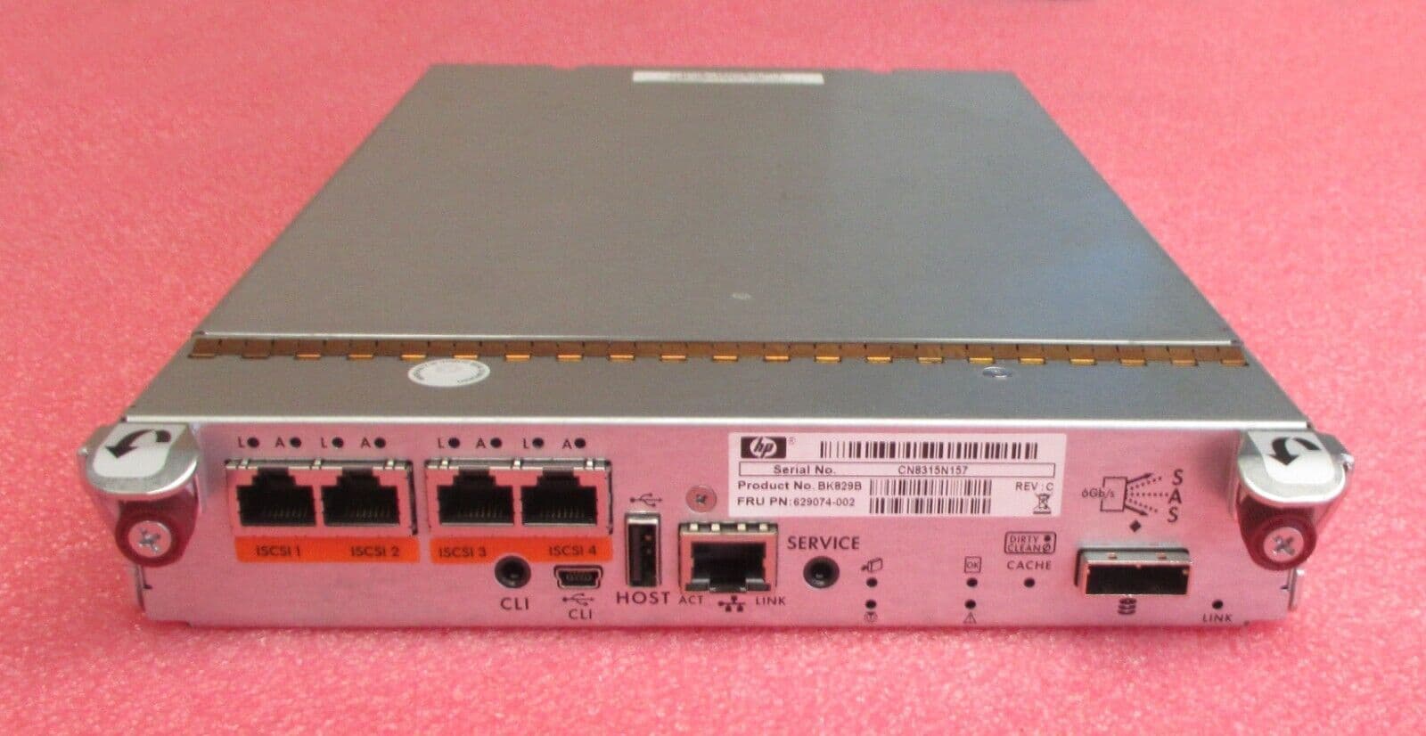 HP BK829B 629074-002 iSCSI Controller For MSA HP P2000 G3 Array