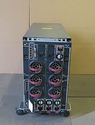 HP BL c3000 Tower Blade Enclosure 4x 1200W PSU Admin Managemt Module ...
