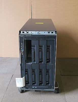 HP BL c3000 Tower Blade Enclosure 4x 1200W PSU Admin Managemt Module ...