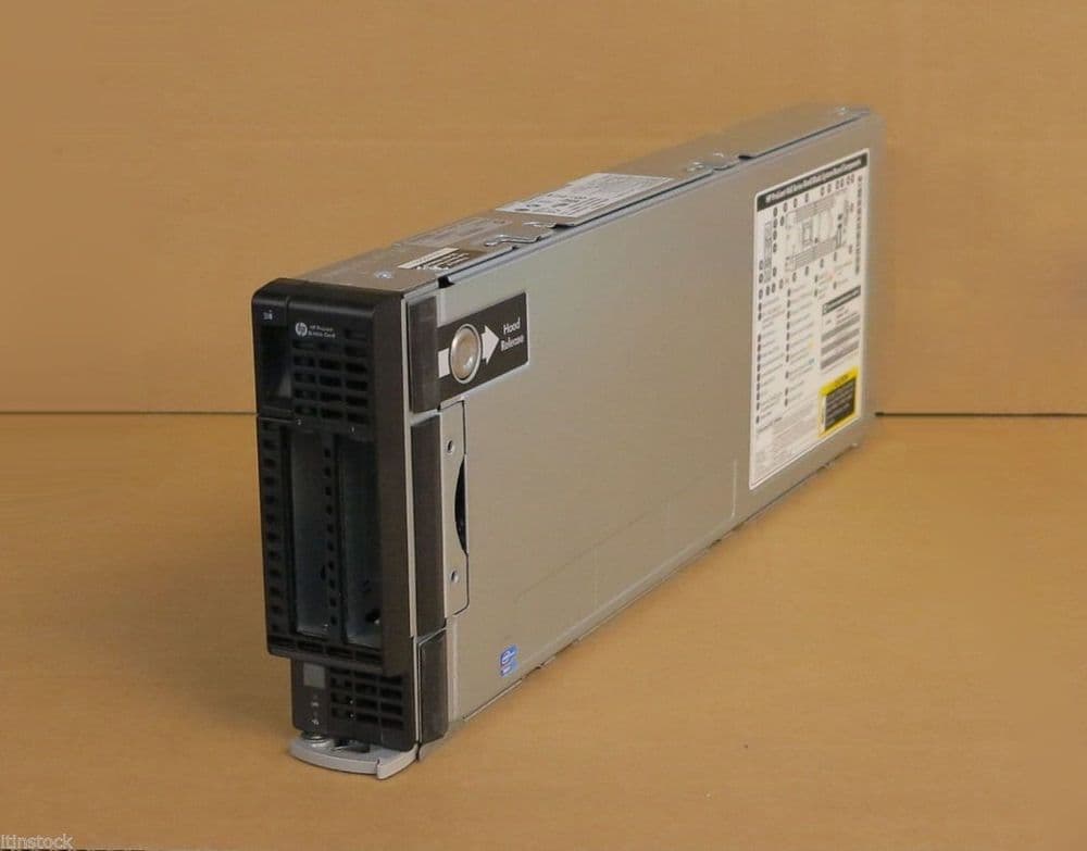 HP BL460c GEN8 V2 G8 CTO Blade Server 2 xhsinks Dual 10GB FLB RAID ...