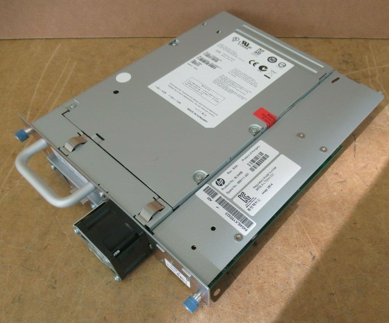 HP BL540B MSL LTO5 Ultrium 3000 Dual SAS 6GB/s 1 5TB/3TB Tape Drive ...