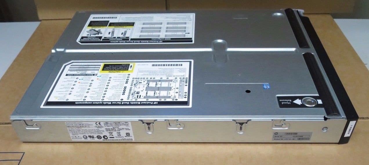 HP BL660c GEN8 G8 CTO Blade Server 4x hsinks 10GB FLB RAID 2x 2 5 ...