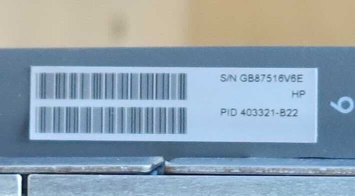 HP Blade System BL C7000 Blade Chassis 10U 6x 2450W 10x Fans 8x 1GbE Module