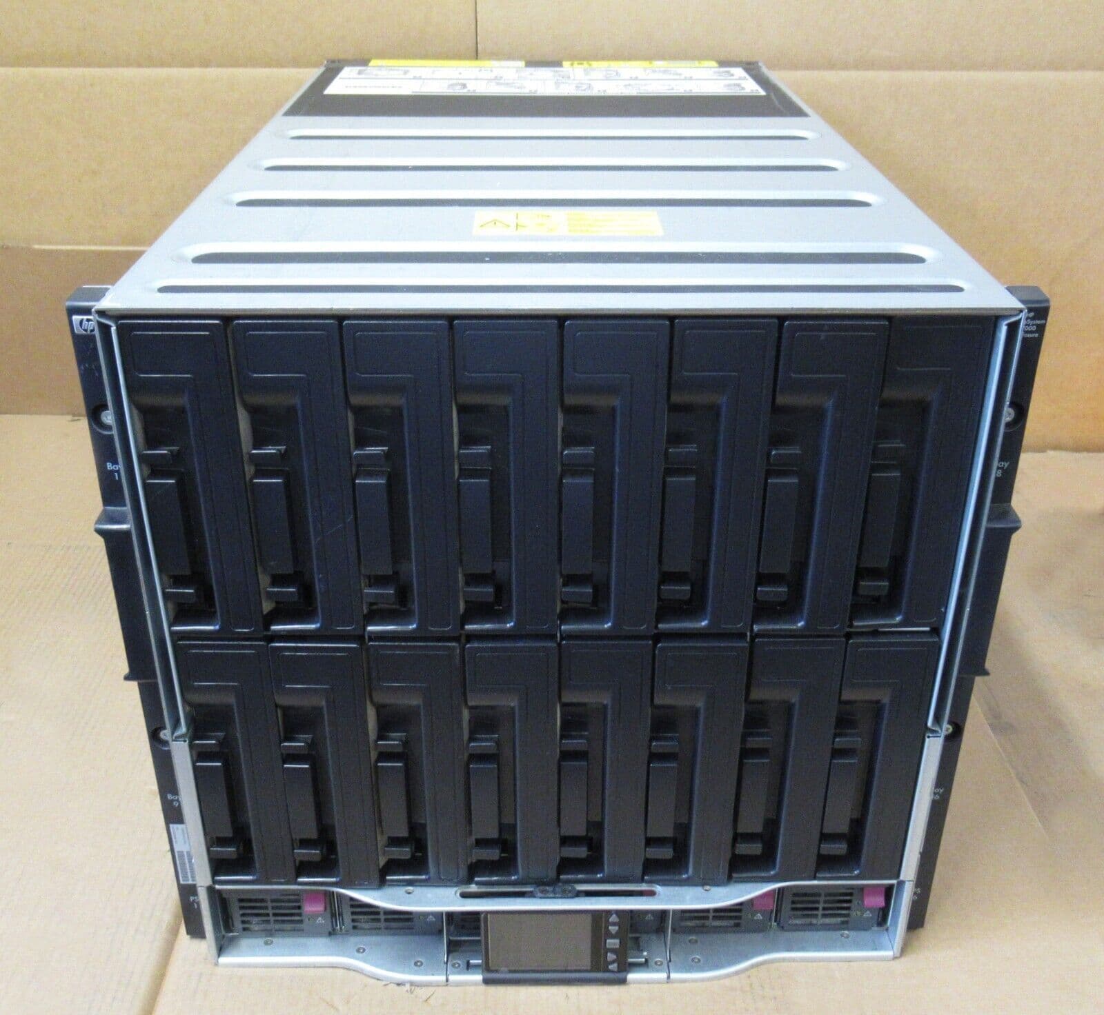 HP Blade System BL C7000 GEN2 Platinum Chassis 6x 960W 10x Fans 2xOA ...