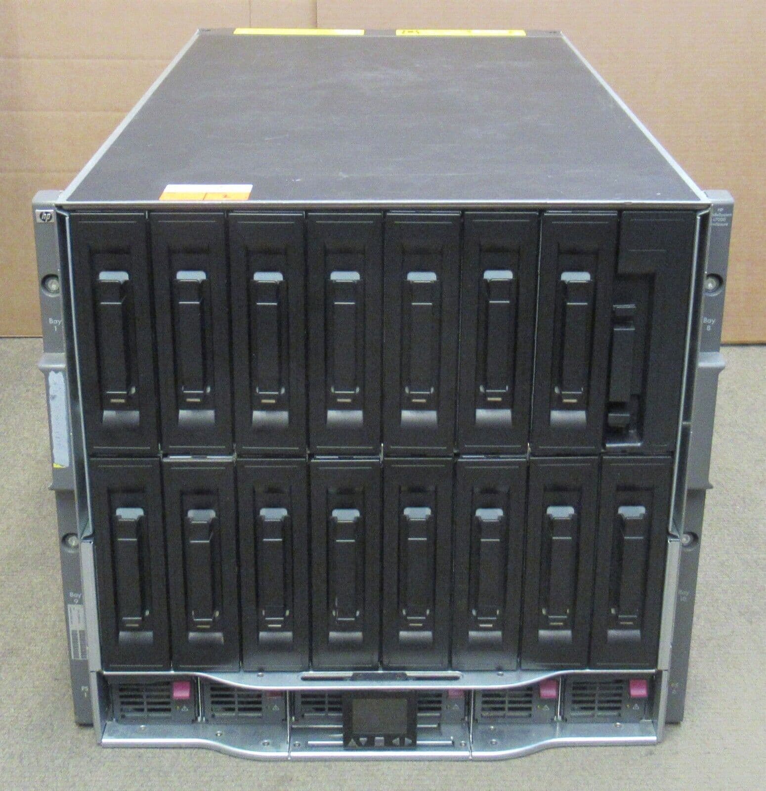 HP Blade System BL C7000 Platinum Chassis 6x 2250W 10x Fans 2x OA ...