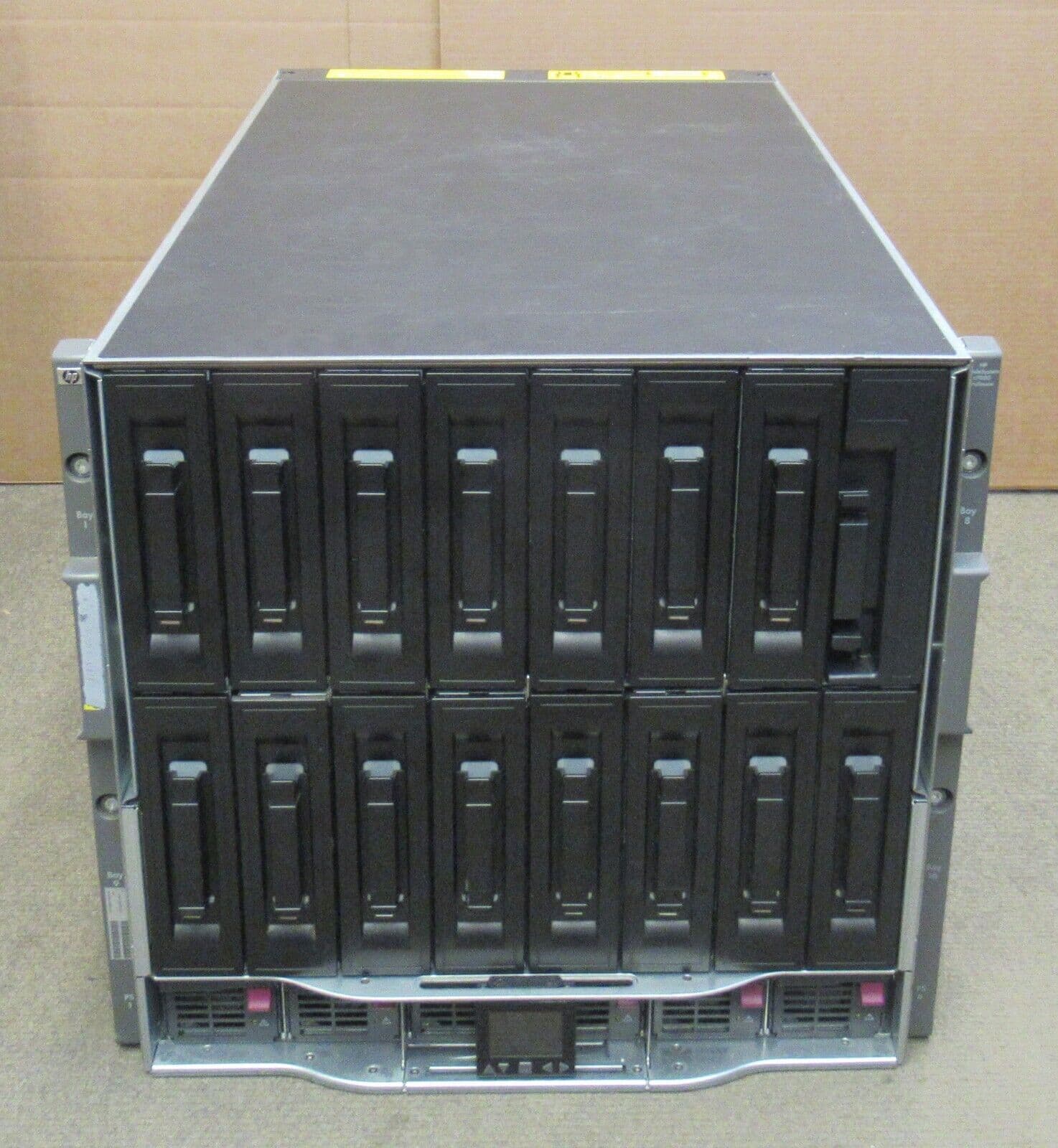 HP Blade System BL C7000 Platinum Chassis 6x 2400W 10x Fans 2x OA ...