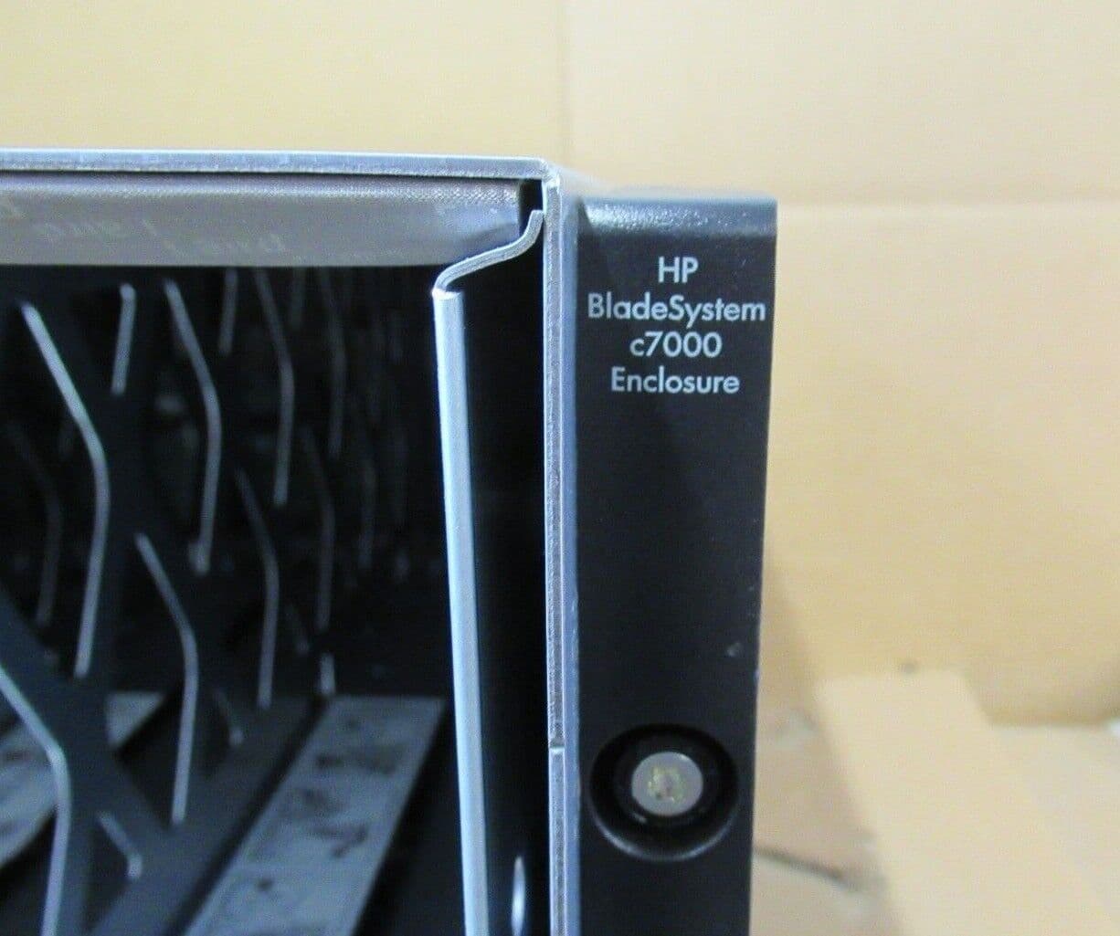 HP Blade System BL C7000 Platinum Chassis 6x 2400W 10x Fans 3xOA ...