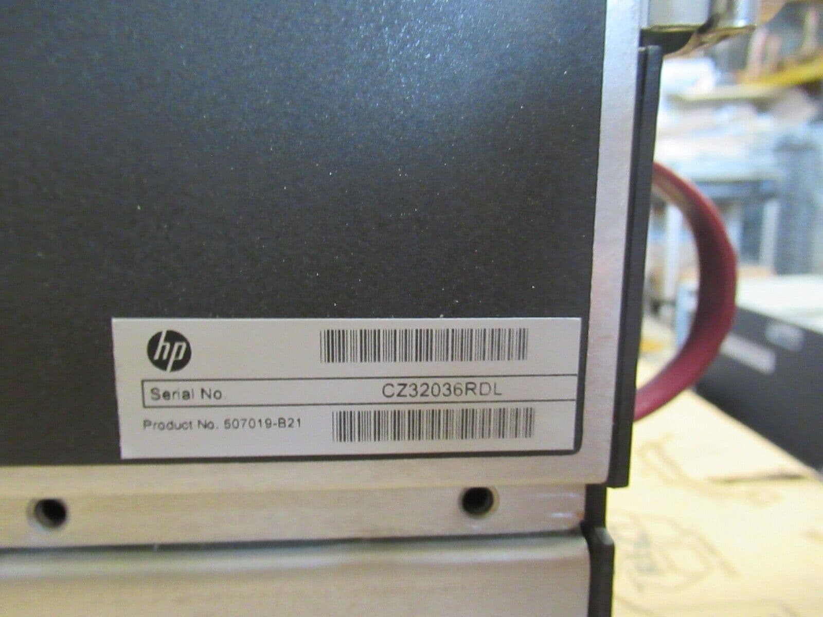 HP Blade System BL C7000 Platinum Chassis 6x 2400W 10x Fans 3xOA ...