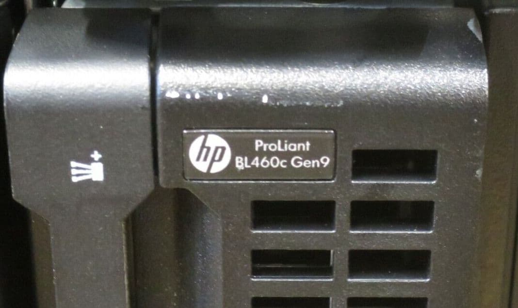 HP BladeSystem C7000 G3 8x BL460c Gen8 1x BL460c Gen9 3264GB RAM Blade ...