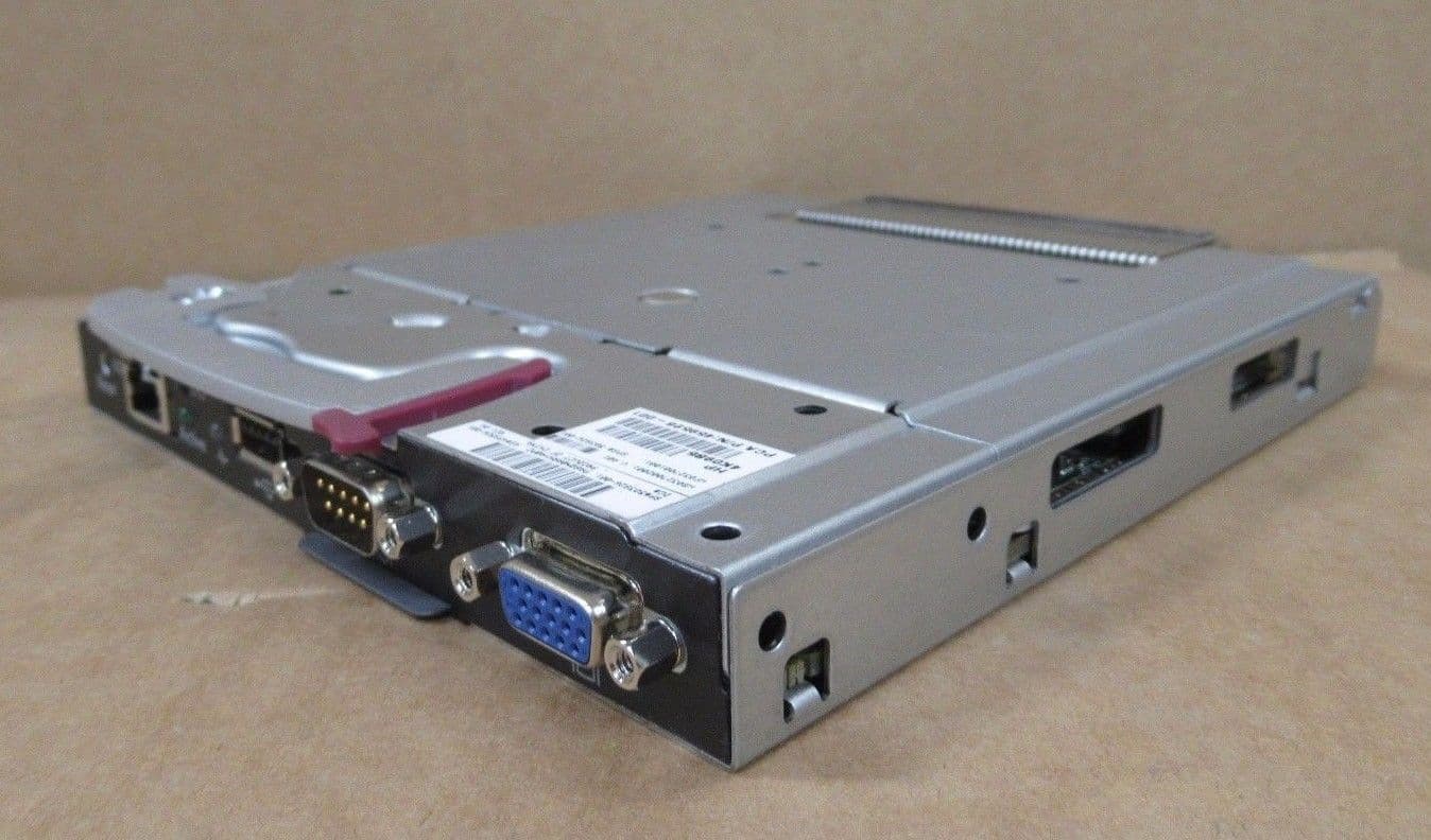 HP BLADESYSTEM Onboard Administrator w/ KVM HSTNS-BC32-N 459526-504 ...