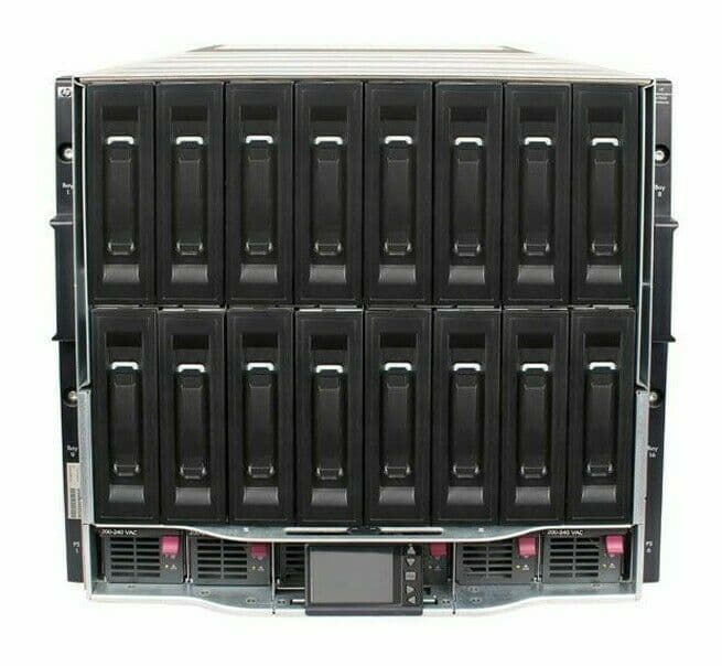 HP BLc7000 16-Bay Integrity Blade Enclosure 6x 2450W PSU 2x Admin ...