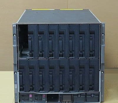 HP BLc7000 403320-B21 Blade Chassis BLc BL c7000 Enclosure C-Class ...