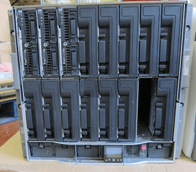 HP BLc7000 Blade Chassis BLc BL c7000 403320-B21 Enclosure fr C-Class ...