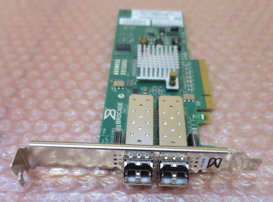 HP Brocade 825 571521-001 - Dual Port 8GB FC HBA AP770A PCI-E 2x SFP