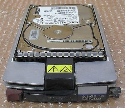 HP/Compaq BD0096398B 9 1Gb 10k Wide Ultra3 SCSI Hard Drive W/ Caddy ...
