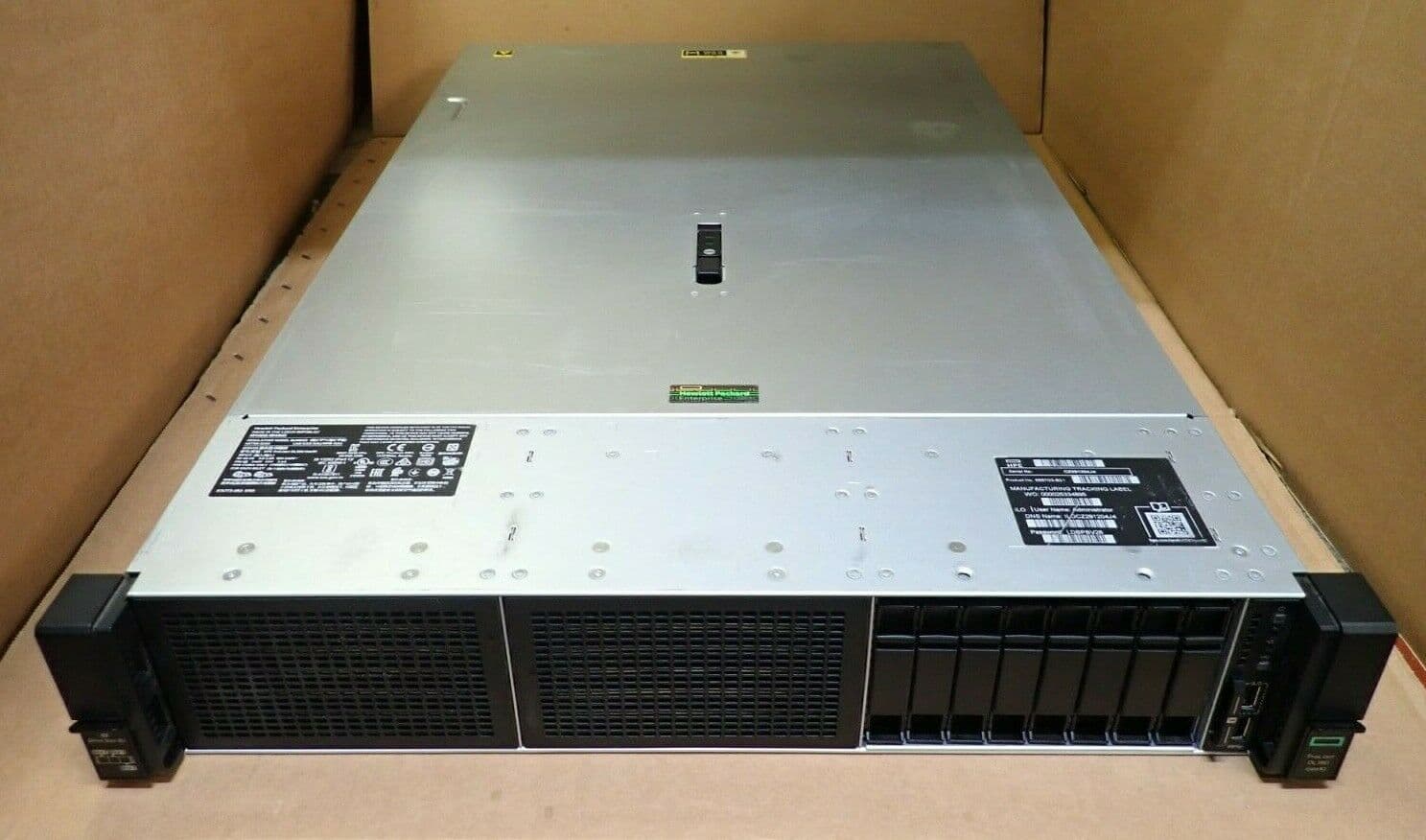 HP DL380 Gen10 G10 2x 8C Bronze 3106 1 7GHz 64GB Ram 8x 2 5" Bay 2U ...