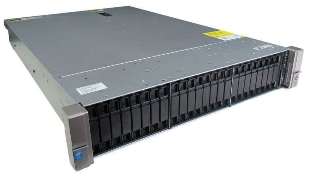 HP DL380 Gen9 G9 2x Intel XEON 10-core E5-2660v3 64GB ram 24 SFF Bays ...
