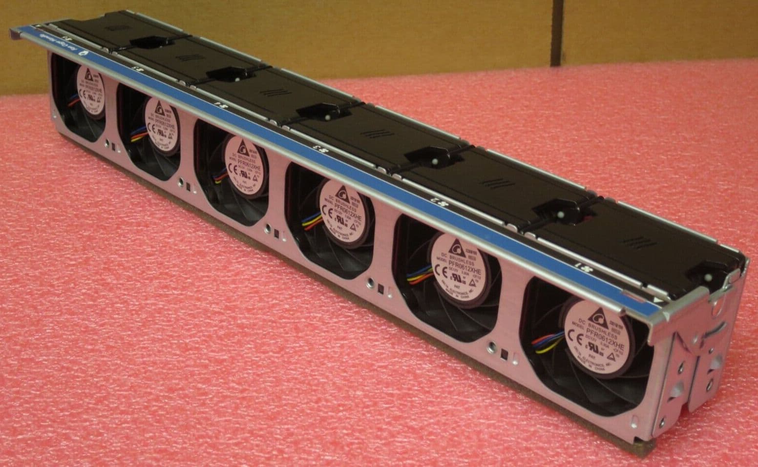 HP DL380p Gen8 Server Fan Cage 662518-001 with 6x HP Fan Modules 662520-001