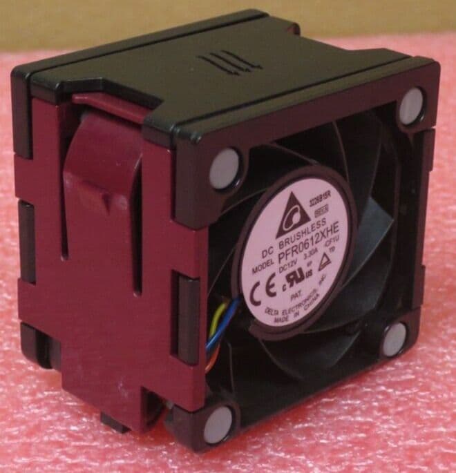 HP DL380p Gen8 Server Fan Cage 662518-001 with 6x HP Fan Modules 662520-001