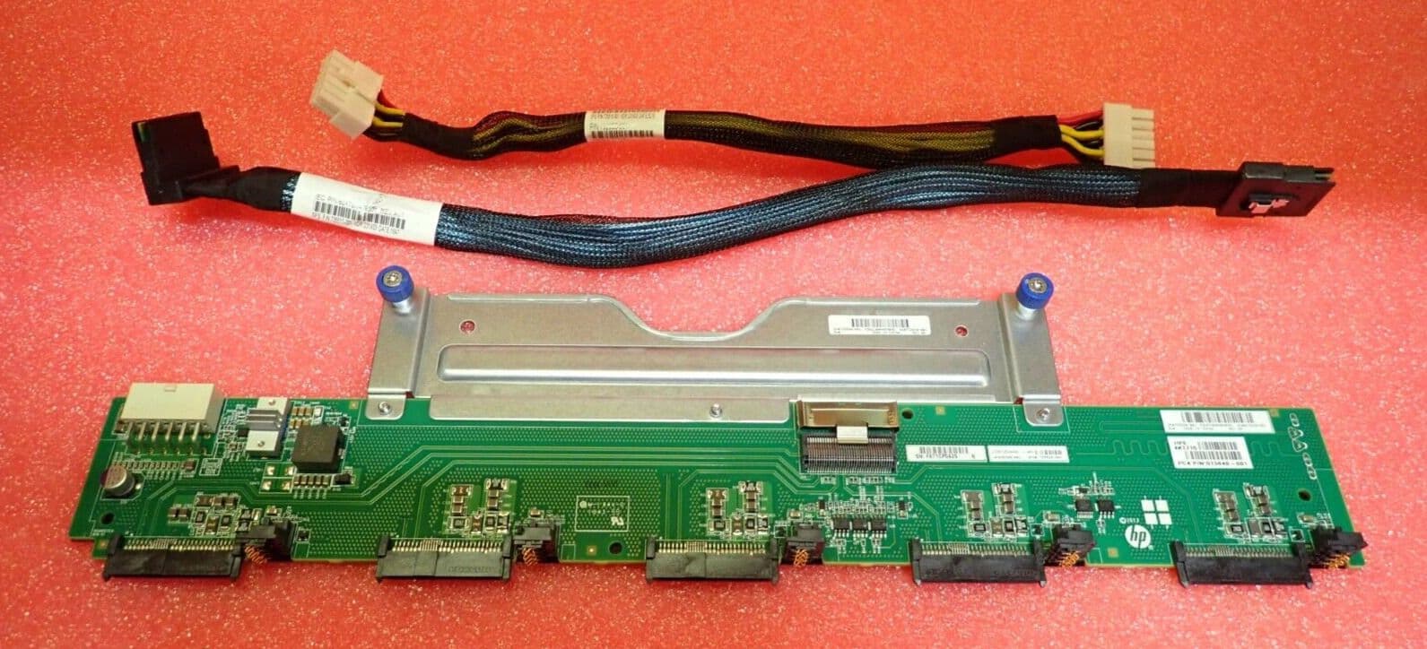 HP DL580 G8 G9 5-Bay SAS/SATA SFF 2 5" Top HDD Backplane Kit 735520-001 ...