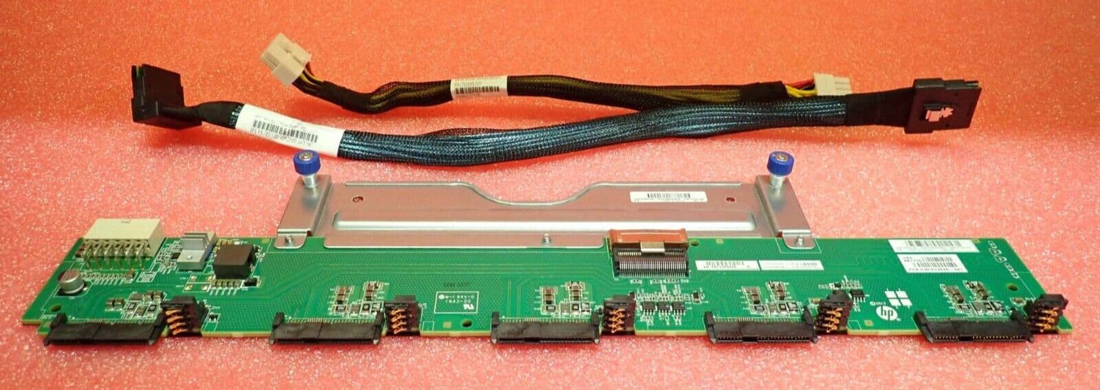 HP DL580 G8 G9 5-Bay SAS/SATA SFF 2 5" Top HDD Backplane Kit 735520-001 ...