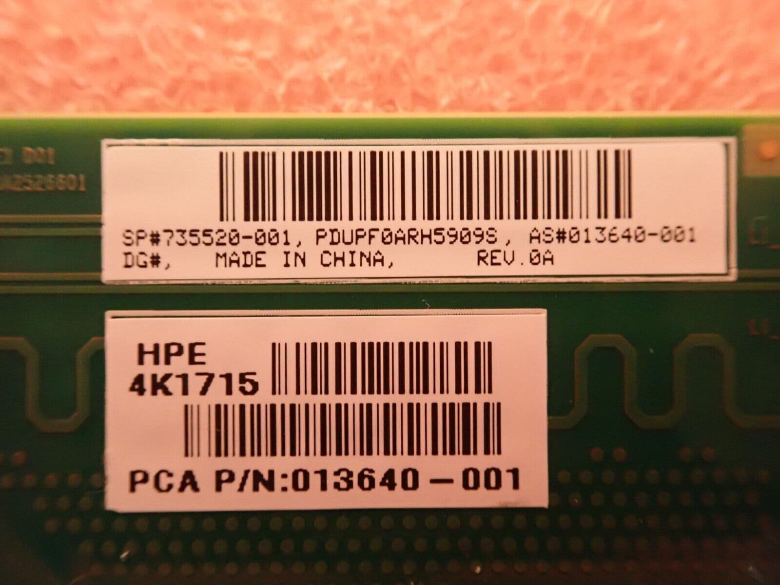 HP DL580 G8 G9 5-Bay SAS/SATA SFF 2 5" Top HDD Backplane Kit 735520-001 Cables