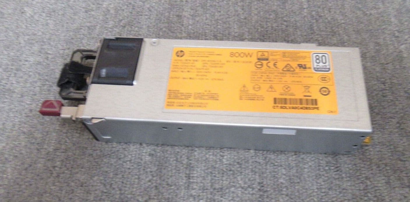 HP DPS-800AB-11 723600-001 754381-001 800W 80-Plus Platinum HotPlug ...
