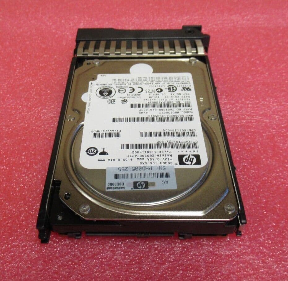 HP EG0300FARTT 517129-004 300GB 10000RPM SAS Hot Swap 2 5" Internal ...