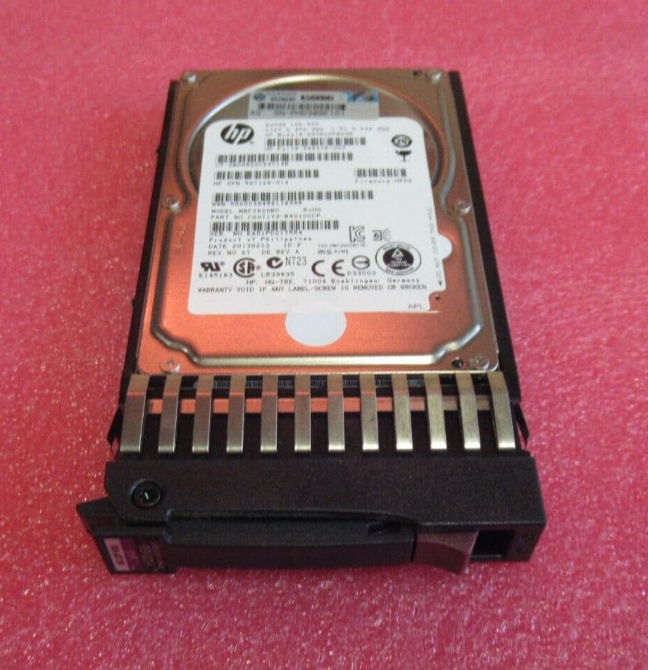 HP EG0600FBDSR 599476-003 600GB 10000RPM SAS 6Gbps Hot Swap 2 5& x22 ...