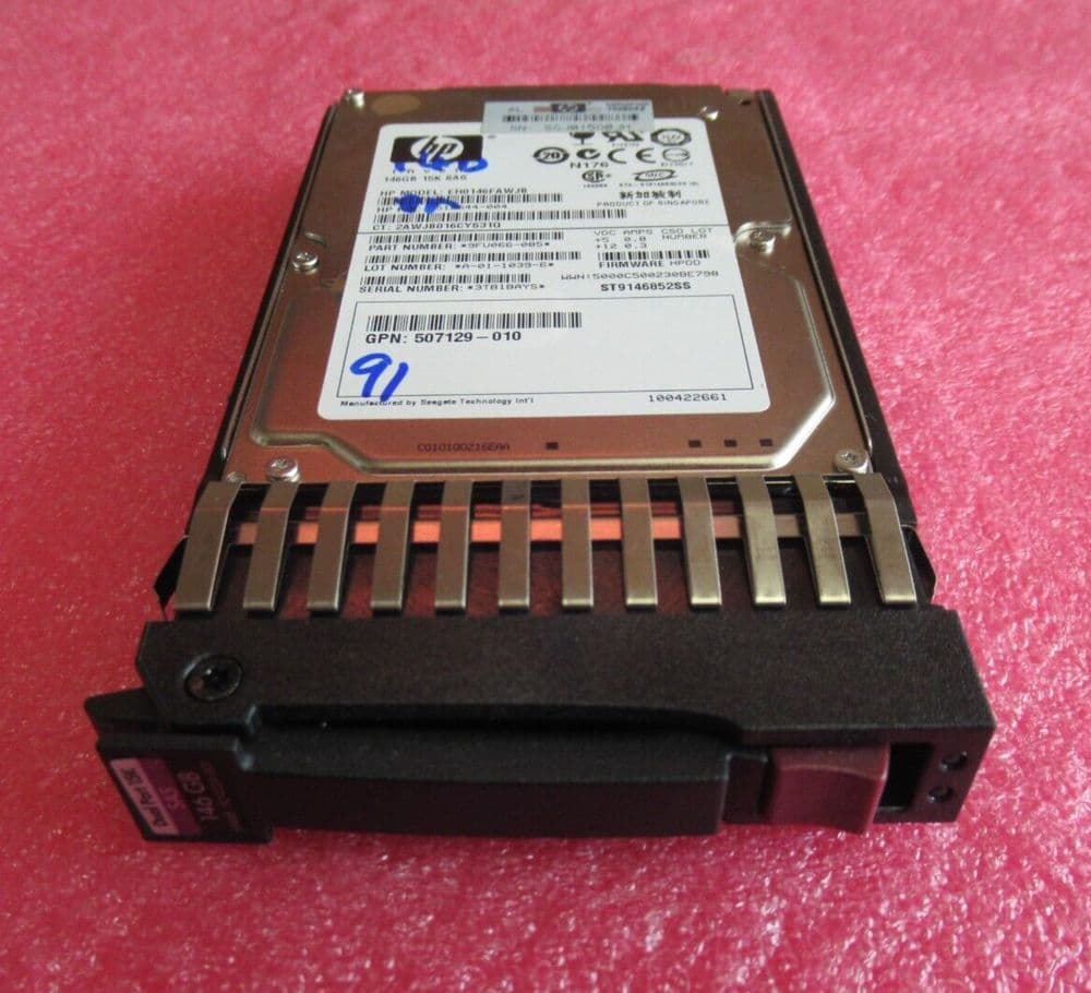 HP EH0146FAWJB 512544-004 146GB 15000RPM SAS 6Gbps Hot Swap 2 5& x22 ...