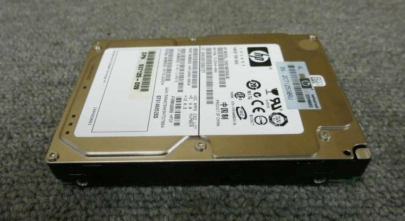 HP EH0146FAWJB 512544-004 512744-001 146GB 15000RPM 2 5" SAS Dual Port HDD