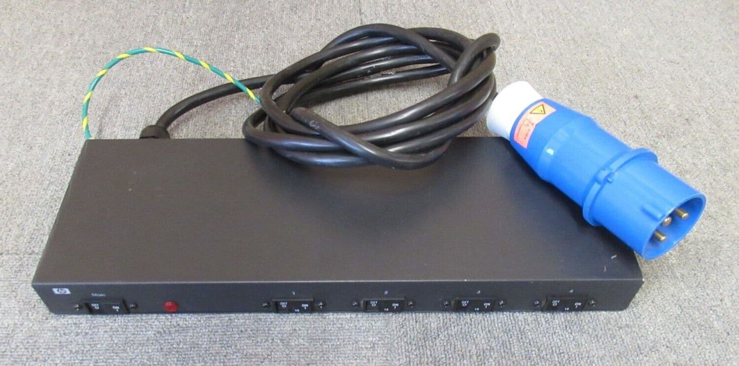 HP EO4502 228481-003 417581-B31 Modular 4 Port 32A PDU Power ...