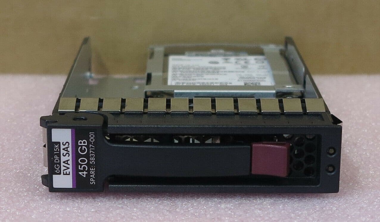 HP EVA 450GB 2 5 SAS 6GB/s DP 15K 128MB HDD AP871A 583717-001 759202-002