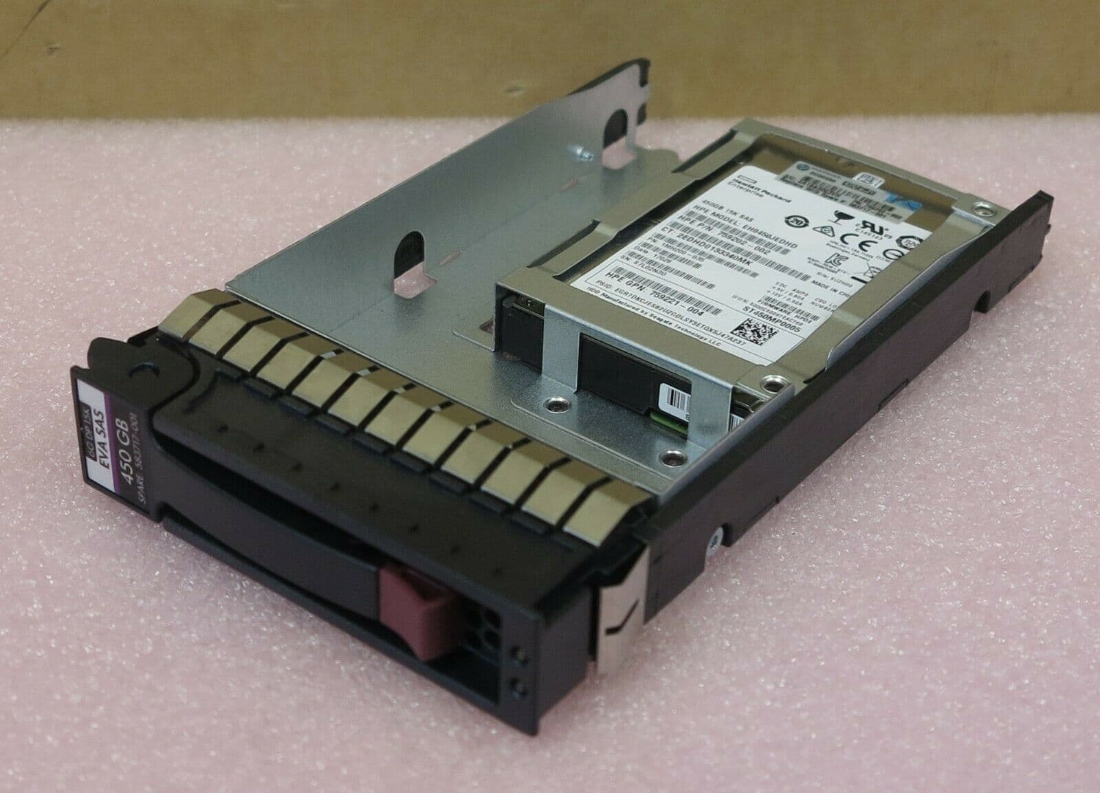 HP EVA 450GB 2 5 SAS 6GB/s DP 15K 128MB HDD AP871A 583717-001 759202-002