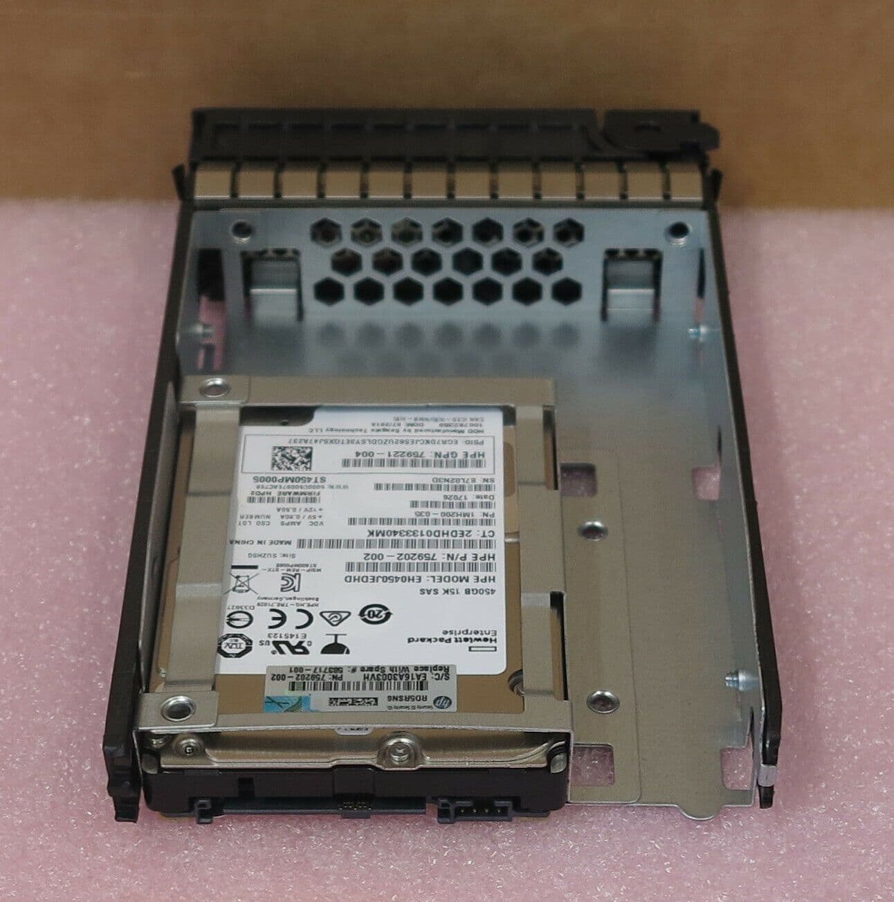 HP EVA 450GB 2 5 SAS 6GB/s DP 15K 128MB HDD AP871A 583717-001 759202-002
