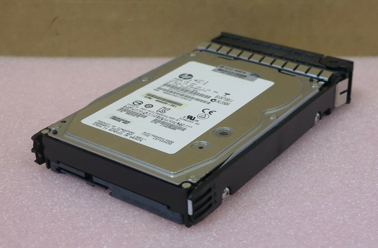 HP EVA 450GB 3 5 SAS 6GB/s DP 15K 64MB HDD Hard Drive 583717-001 AP871A