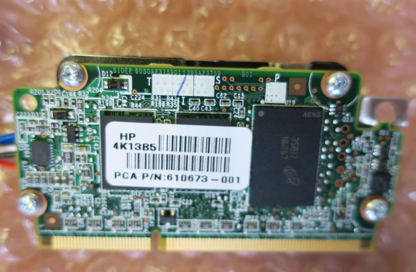 HP G8 Series 512MB P-series Smart Array FBWC 633541-001 MEMORY Flash Backed BAT