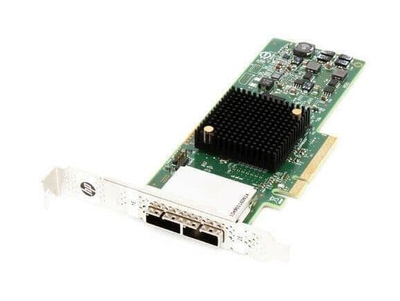 HP H221 6Gb/s SAS 8-Port PCIe 3 0 Host Bus Adapter Card 729552-B21 ...