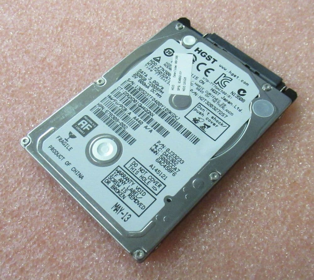 HP HGST 320GB 2 5" SATA 6GB 7 2K 32MB HDD Hard Drive HTS725032A7E630 ...